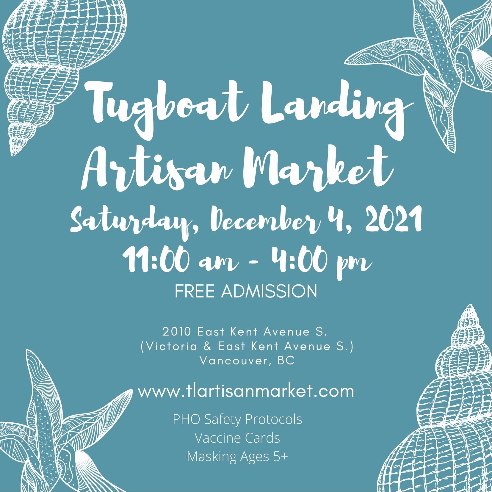 Tugboat Landing Artisan Market – free the fern